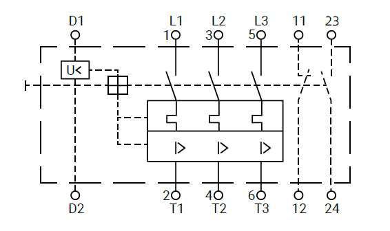 Ex motor switches for explosive atmospheres